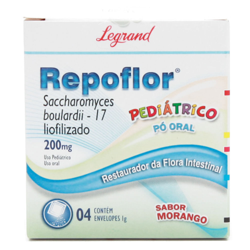 Repoflor 200mg Pediátrico Envelopes - Repoflor Preço e Bula - Drogaria ...