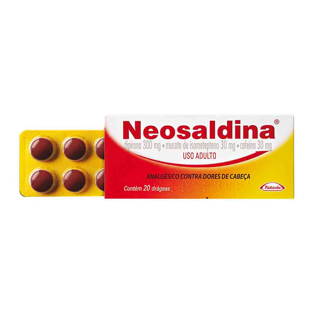 Neosaldina Drágeas - Caixa 20/30 Unidades - Neosaldina Preço e Bula ...