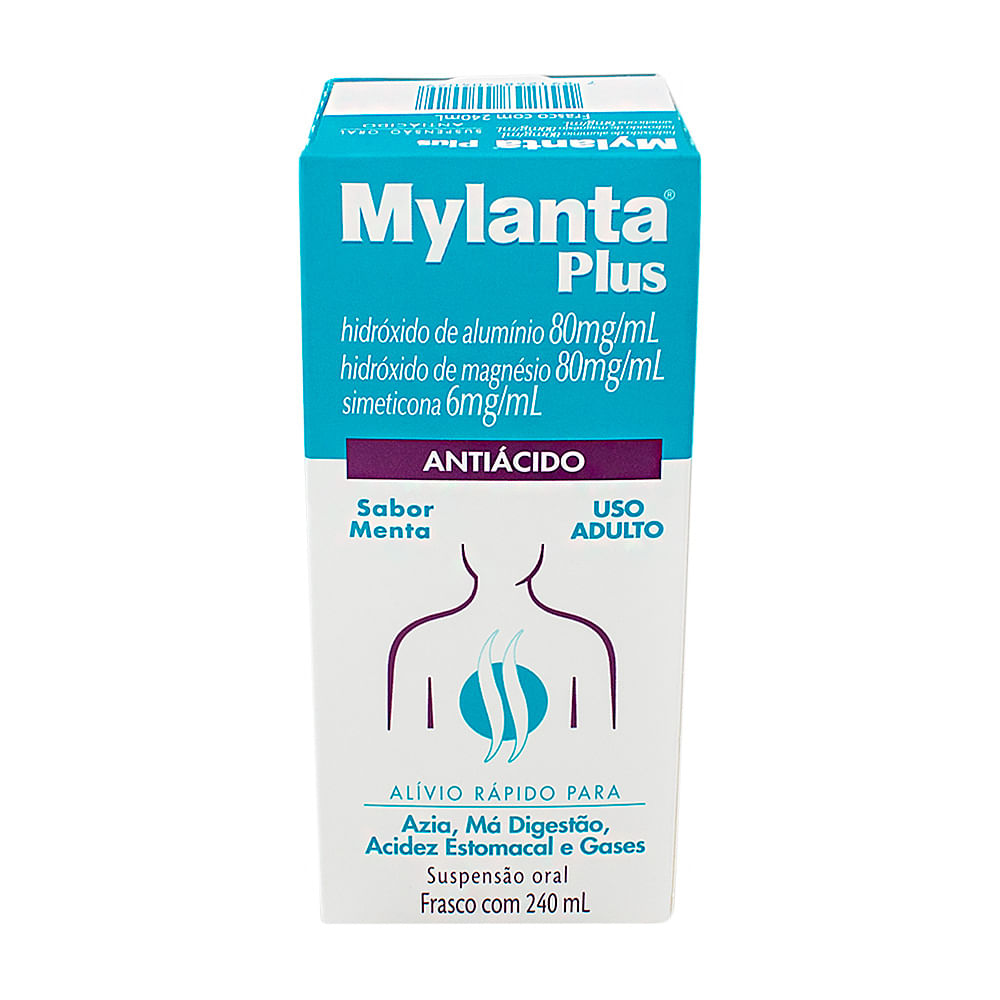 Mylanta Plus Suspensão - Drogaria Araujo