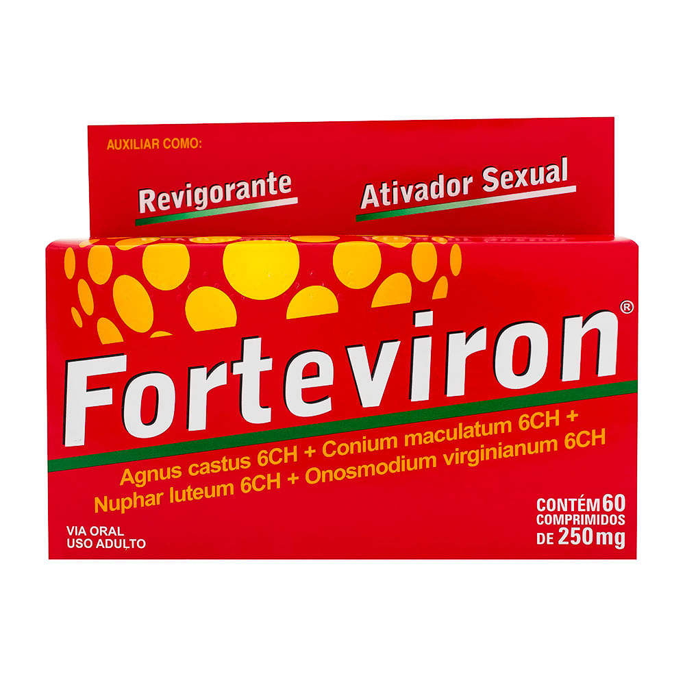 Forteviron Comprimidos - Vitamina - Drogaria Araujo