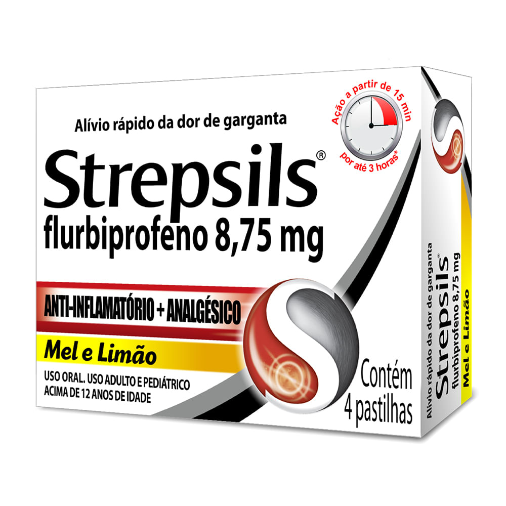 Strepsils Pastilhas - Medicamentos - Drogaria Araujo