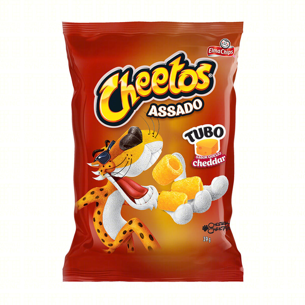 Cheetos Elma Chips Tubo Sabor Queijo Cheddar 39g - Drogaria Araujo