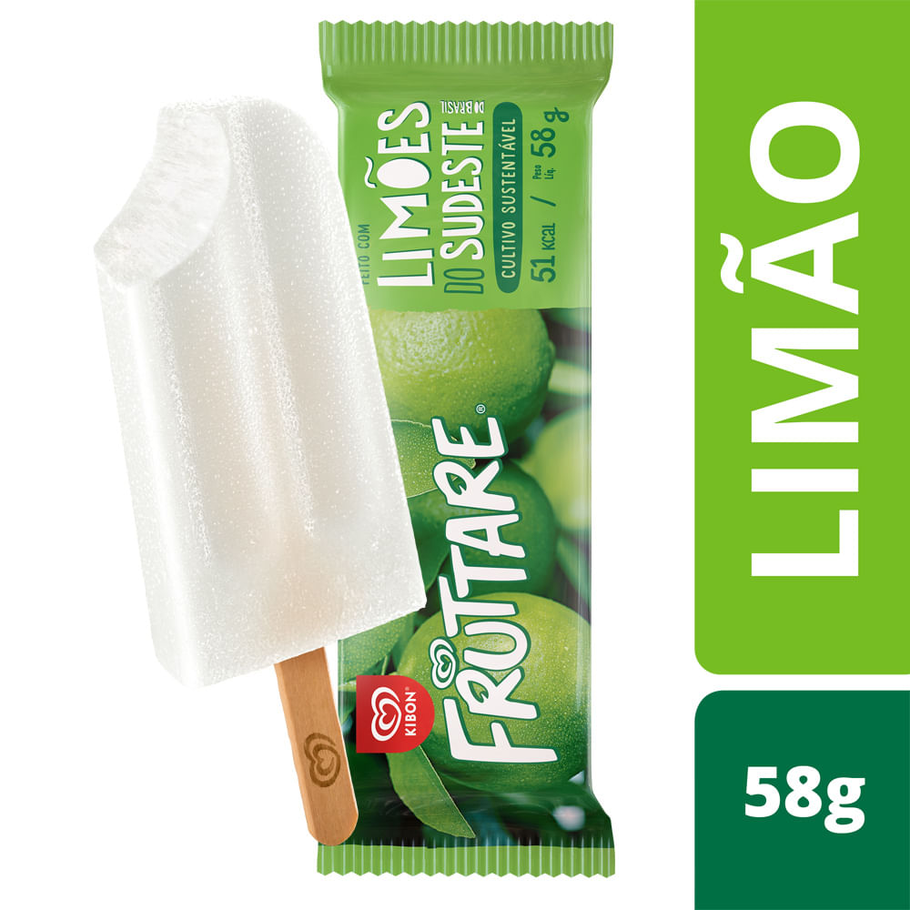 Picolé Kibon Fruttare Limão - Drogaria Araujo