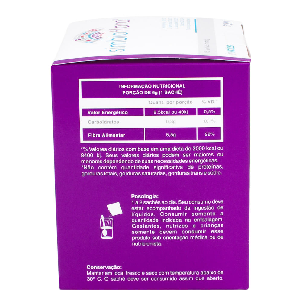 Simbioflora 15 Sachês de 6g cada - Drogaria Araujo