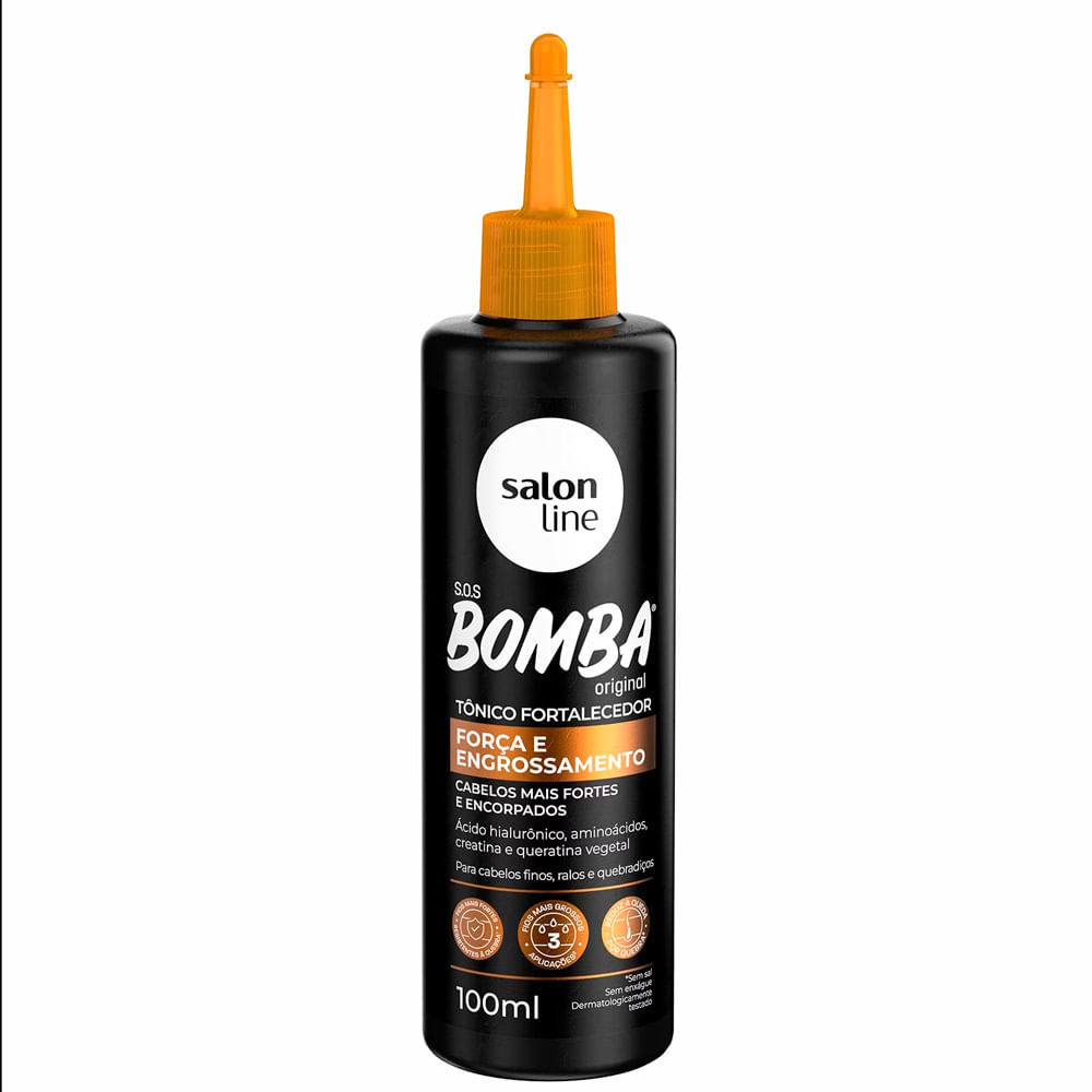 Tônico Fortalecedor Salon Line Bomba 100ml - Drogaria Araujo
