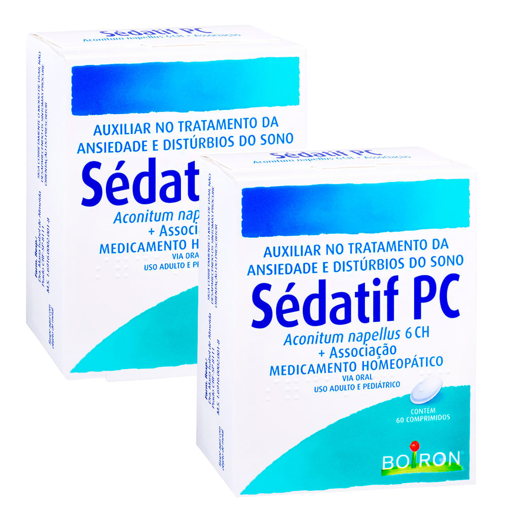 Sédatif PC Boiron - Medicamentos - Drogaria Araujo