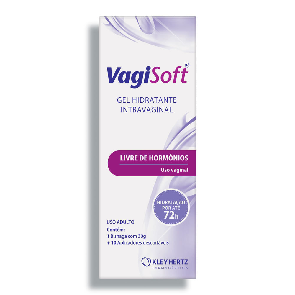VagiSoft Gel Hidratante Intravaginal 30g com 10 Aplicadores - Drogaria Araujo
