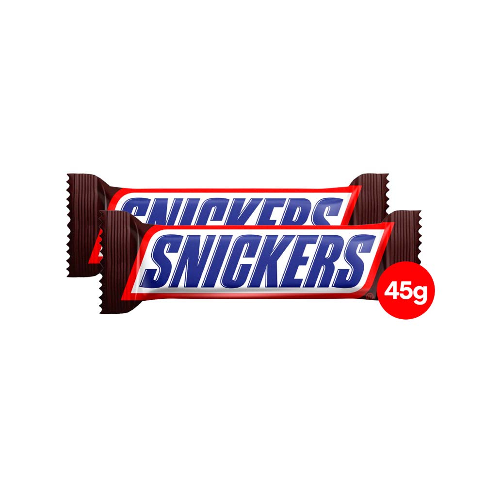 Chocolate Snickers Original 45g - Drogaria Araujo