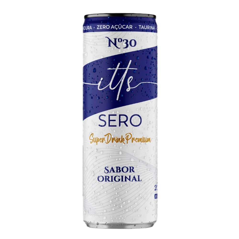 Energético Itts Sero Super Drink Premium Sabor Original 269ml - Drogaria Araujo